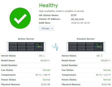 Synology high availability - ICTN